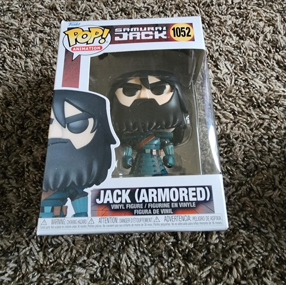 Funko | Toys | Samurai Jack Armored Funko Pop | Poshmark